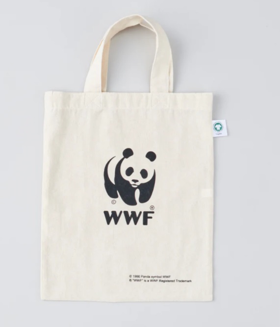 WWFジャパン「パンダロゴエコバッグ」 プレゼント